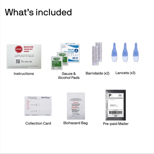 easy-to-use blood test kit