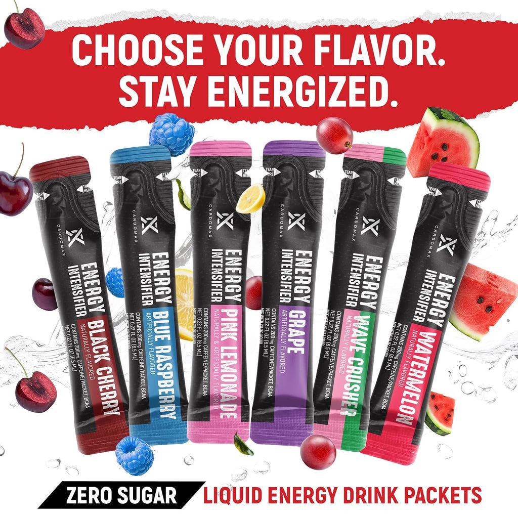 easy-to-use caffeine stick packs
