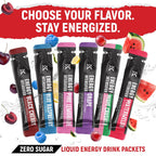 easy-to-use caffeine stick packs