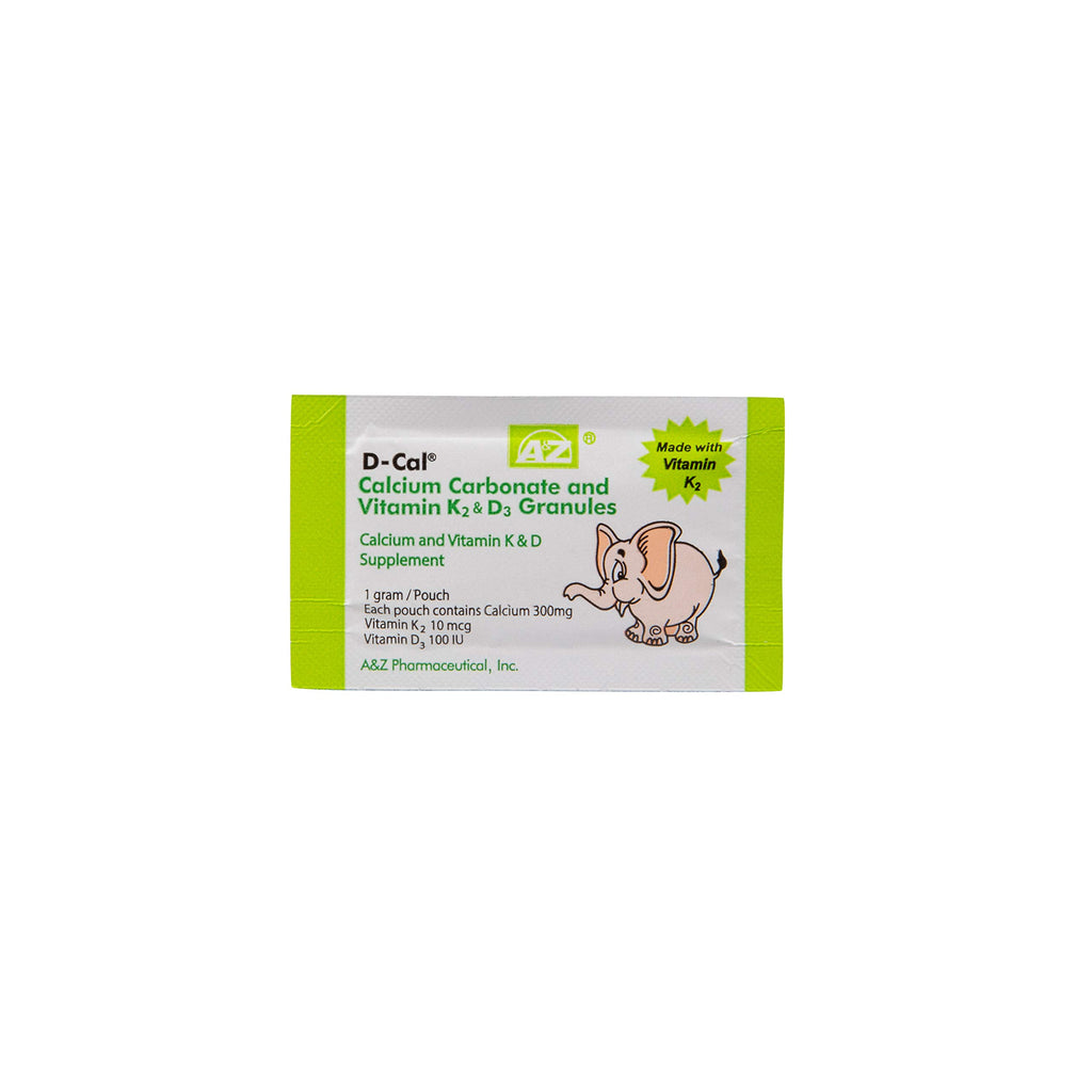 Easy-to-use calcium granules for kids