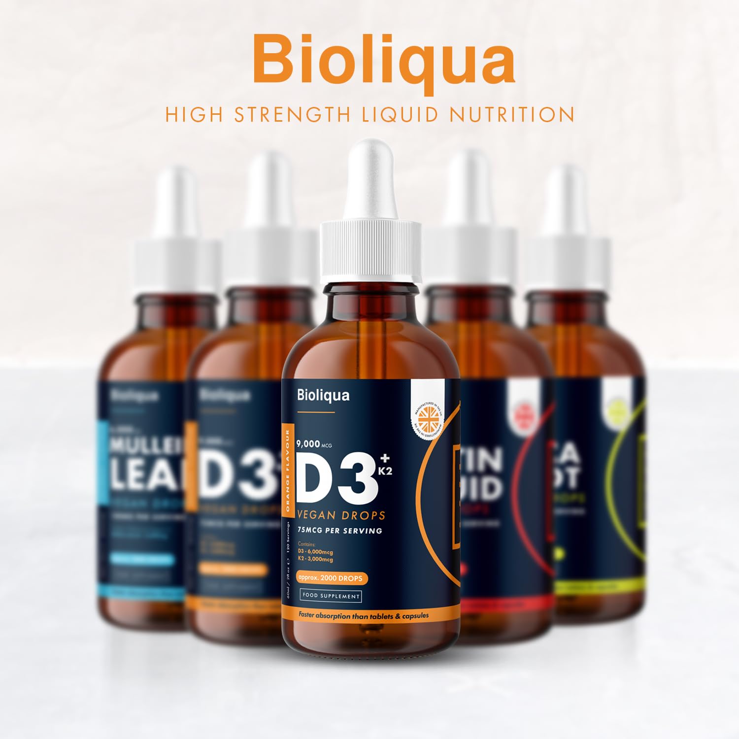 easy-to-use calcium liquid drops