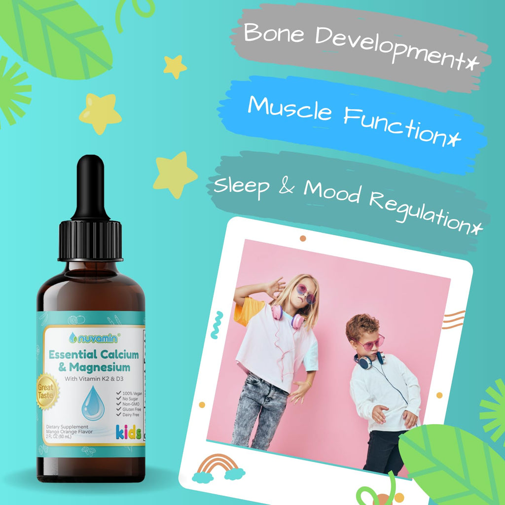 easy-to-use calcium magnesium drops