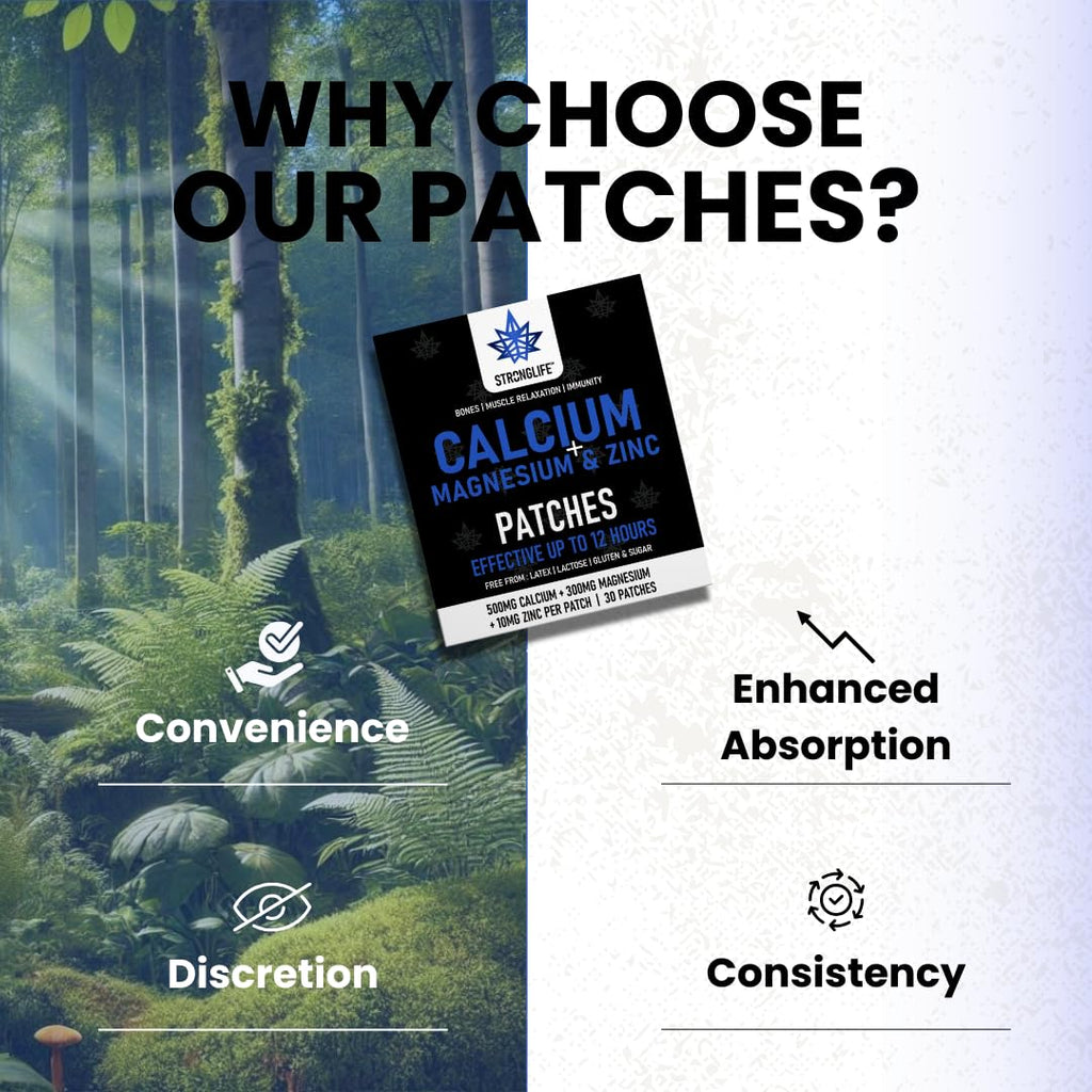 easy-to-use calcium supplement patches
