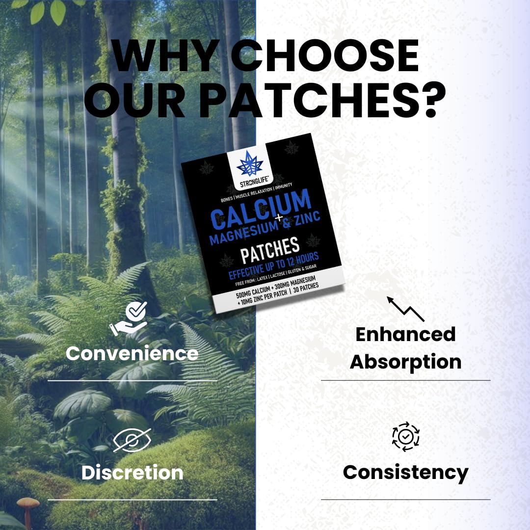 easy-to-use calcium supplement patches