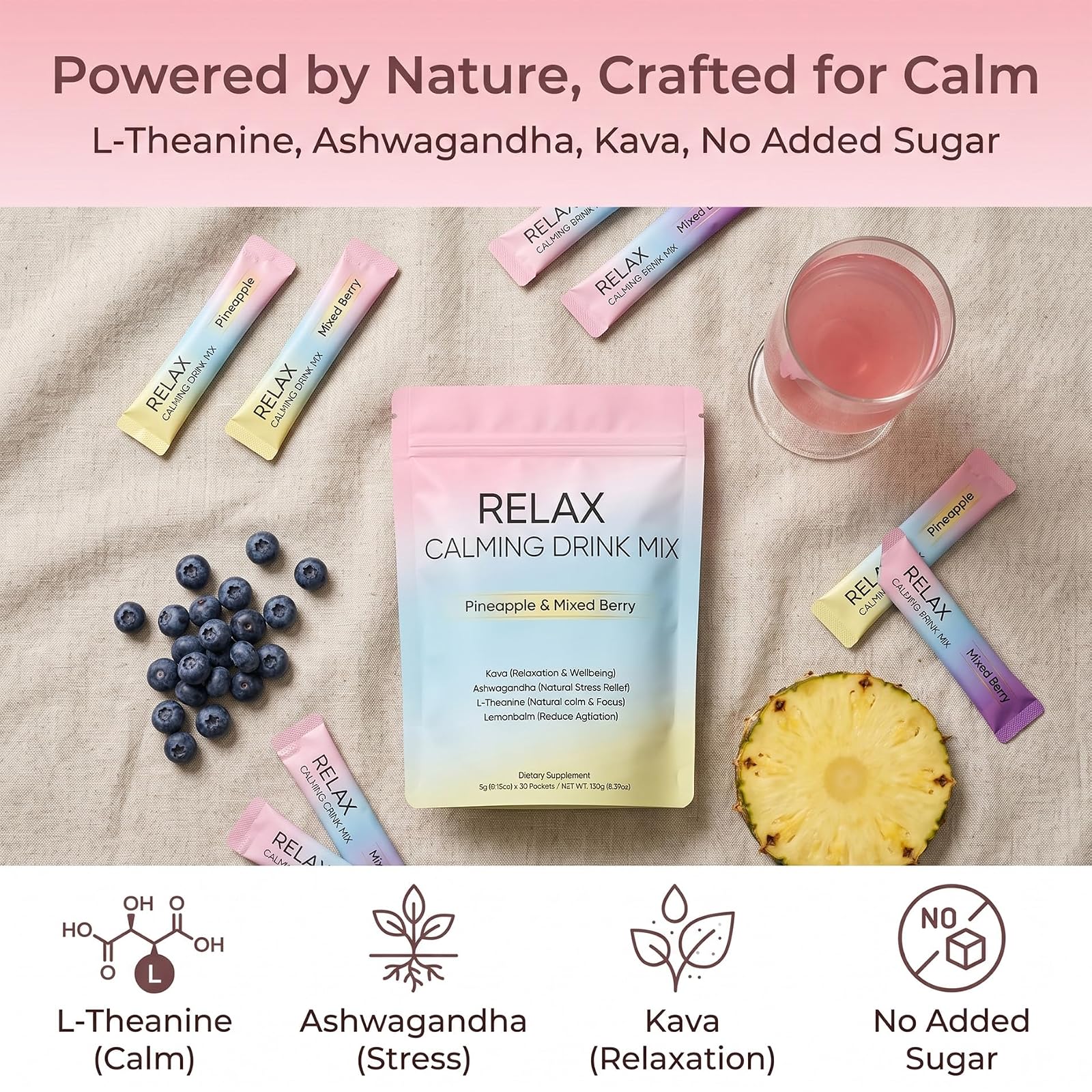 Easy to use calming drink