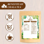 easy-to-use chaga tea bags for convenience
