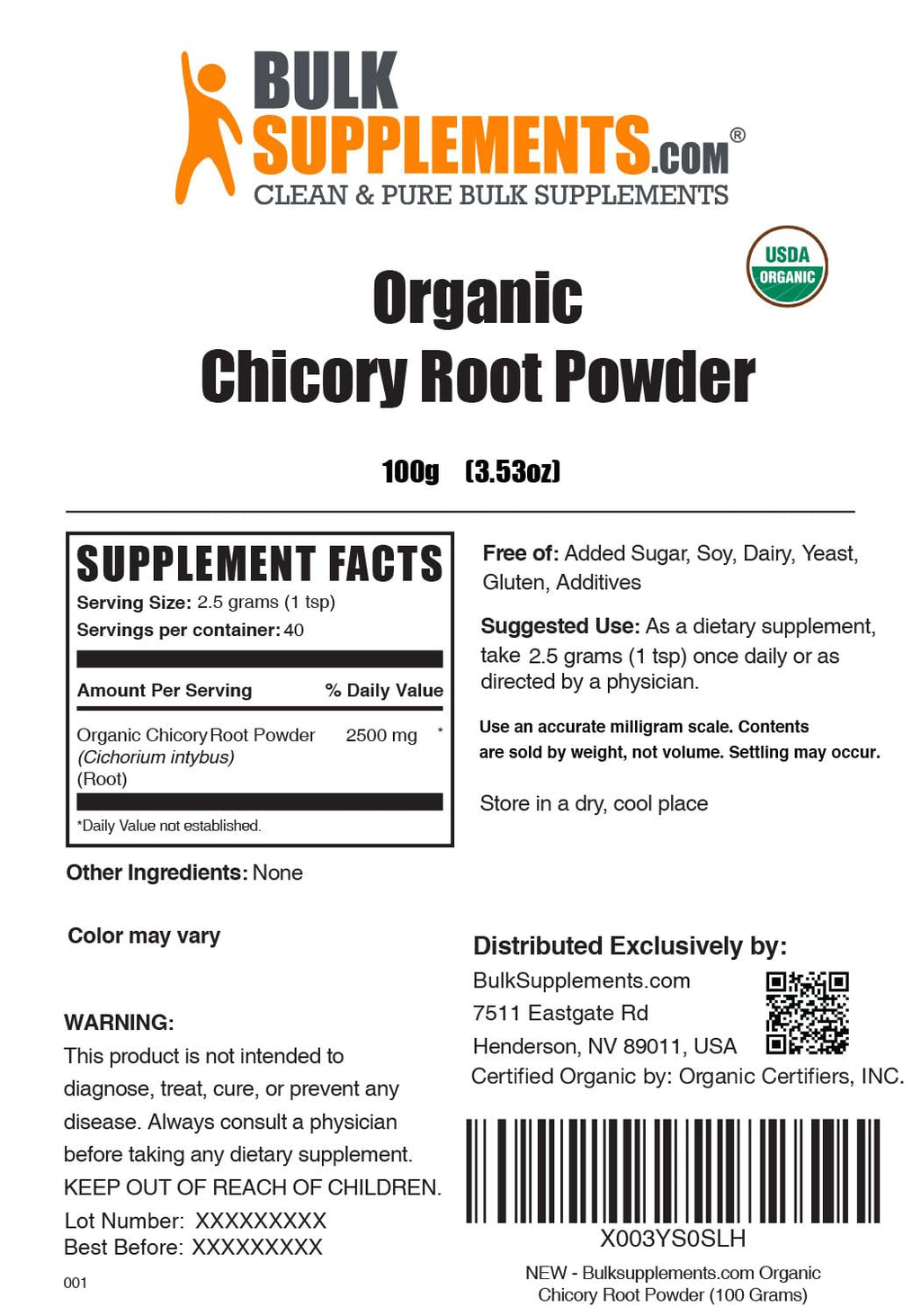 easy-to-use chicory root supplement
