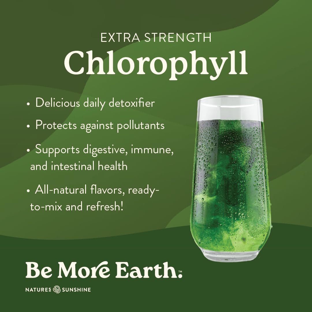 easy-to-use chlorophyll drink mix