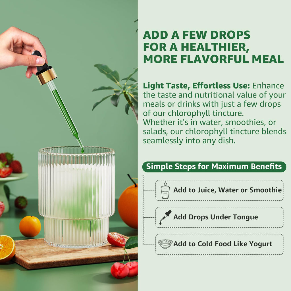 easy-to-use chlorophyll drops