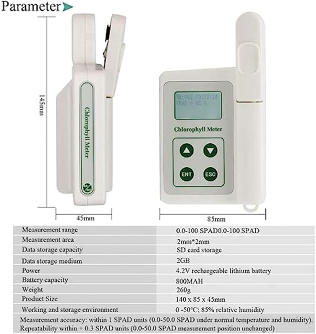 easy-to-use chlorophyll leaf analyzer