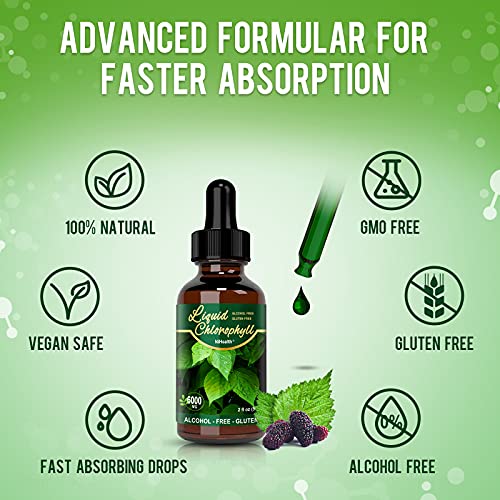 easy-to-use chlorophyll liquid drops