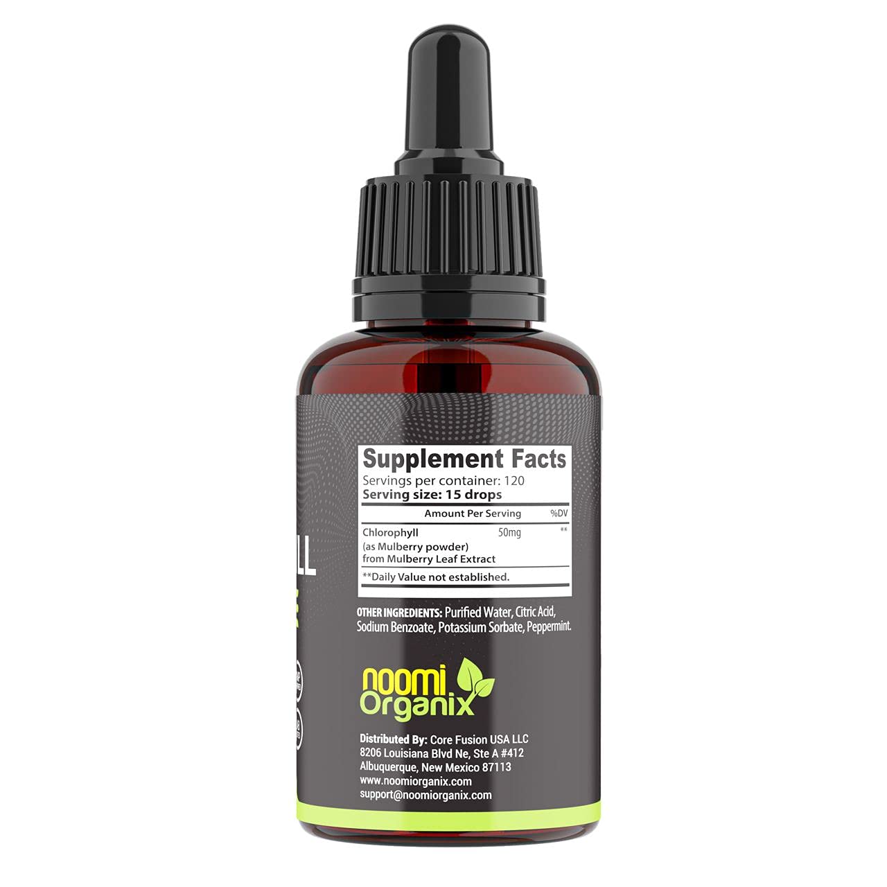 easy-to-use chlorophyll liquid drops