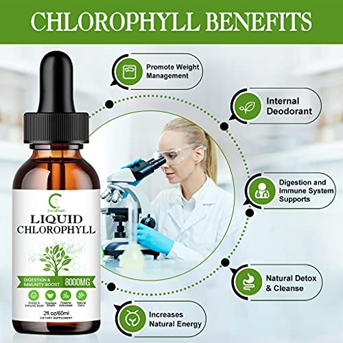 easy-to-use chlorophyll liquid drops