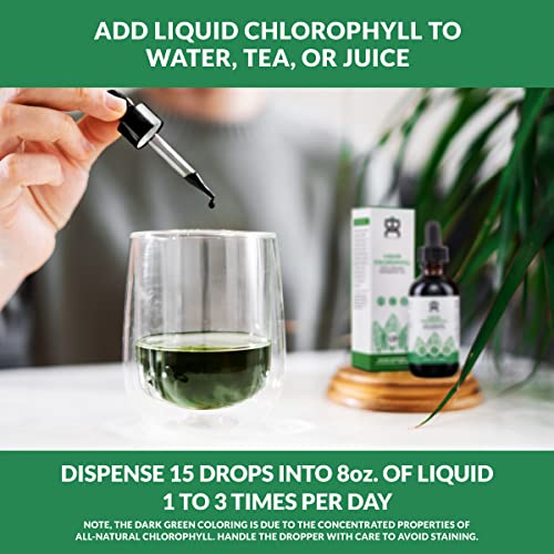 easy-to-use chlorophyll liquid drops