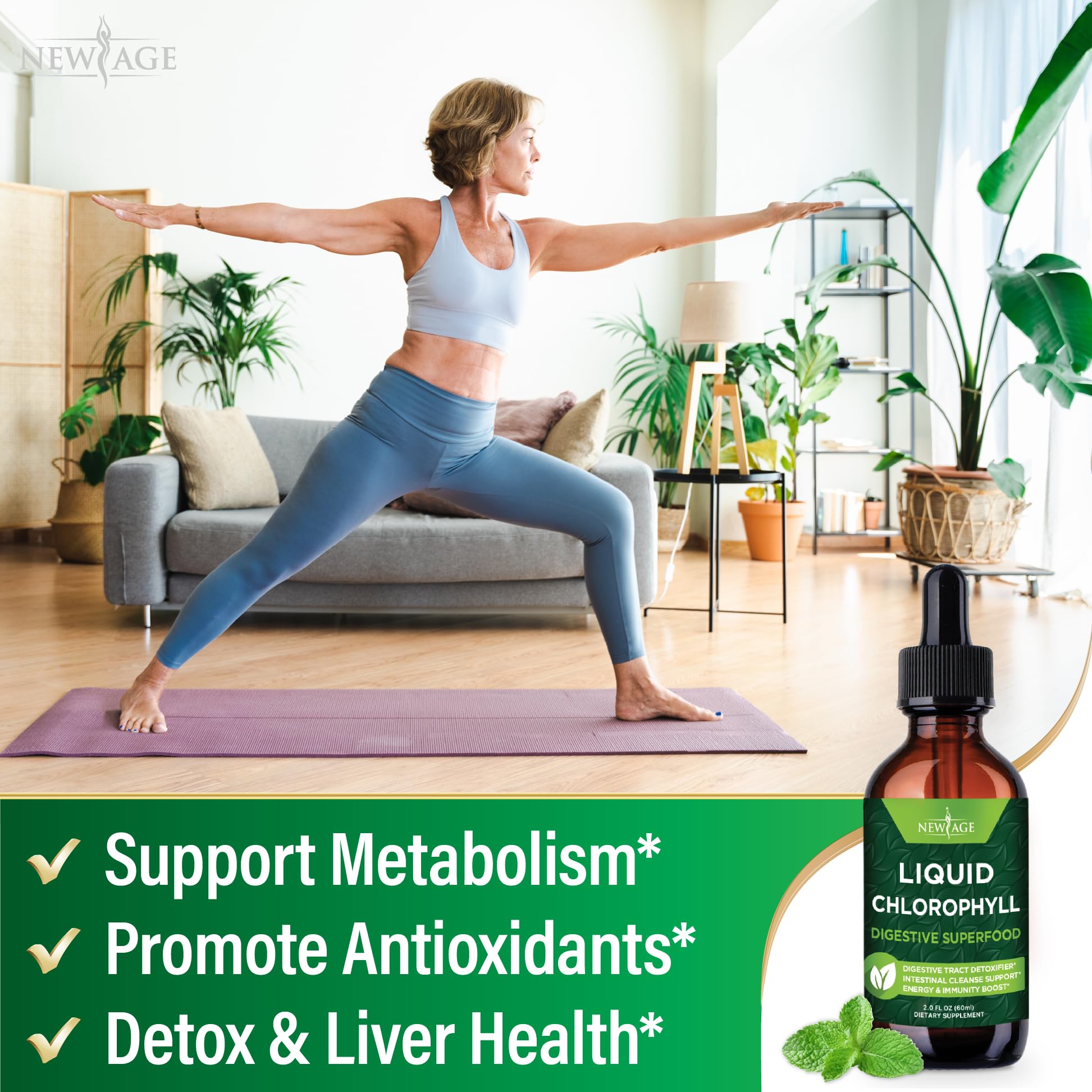 easy-to-use chlorophyll liquid drops