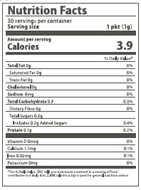 easy-to-use collagen extract packets