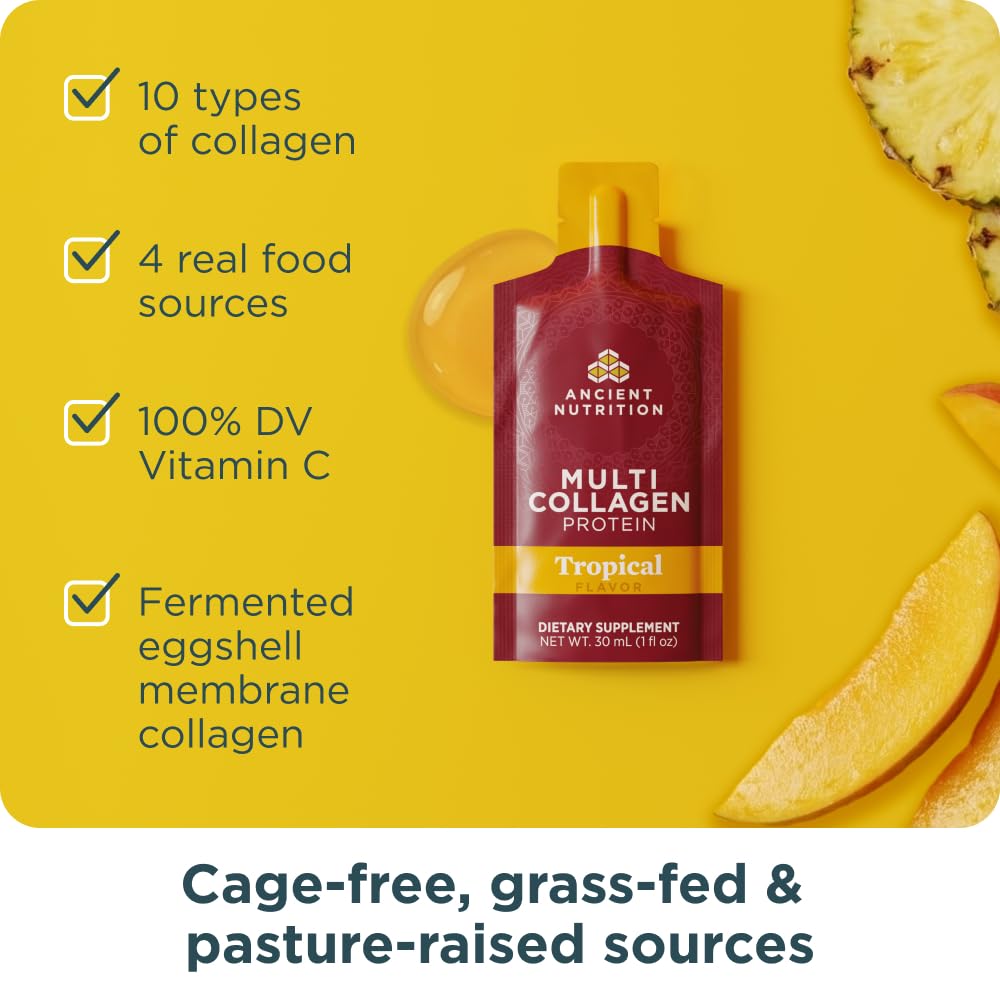 easy to use collagen gel packets