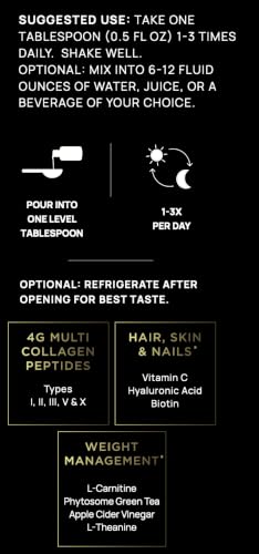 easy to use collagen liquid