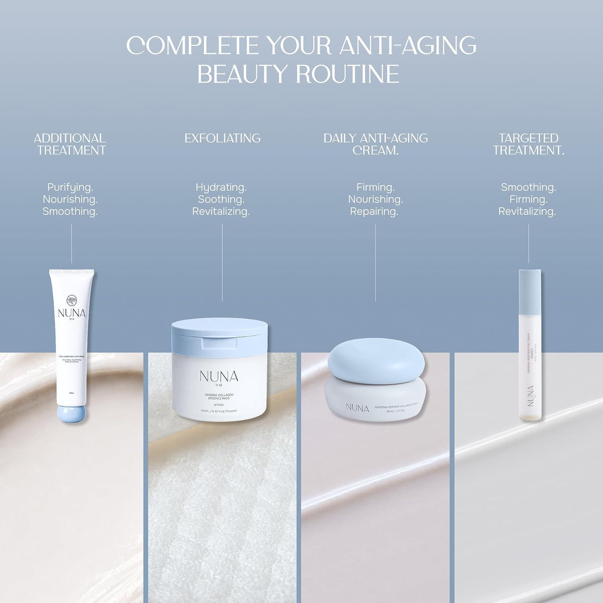 easy-to-use collagen pads for skincare