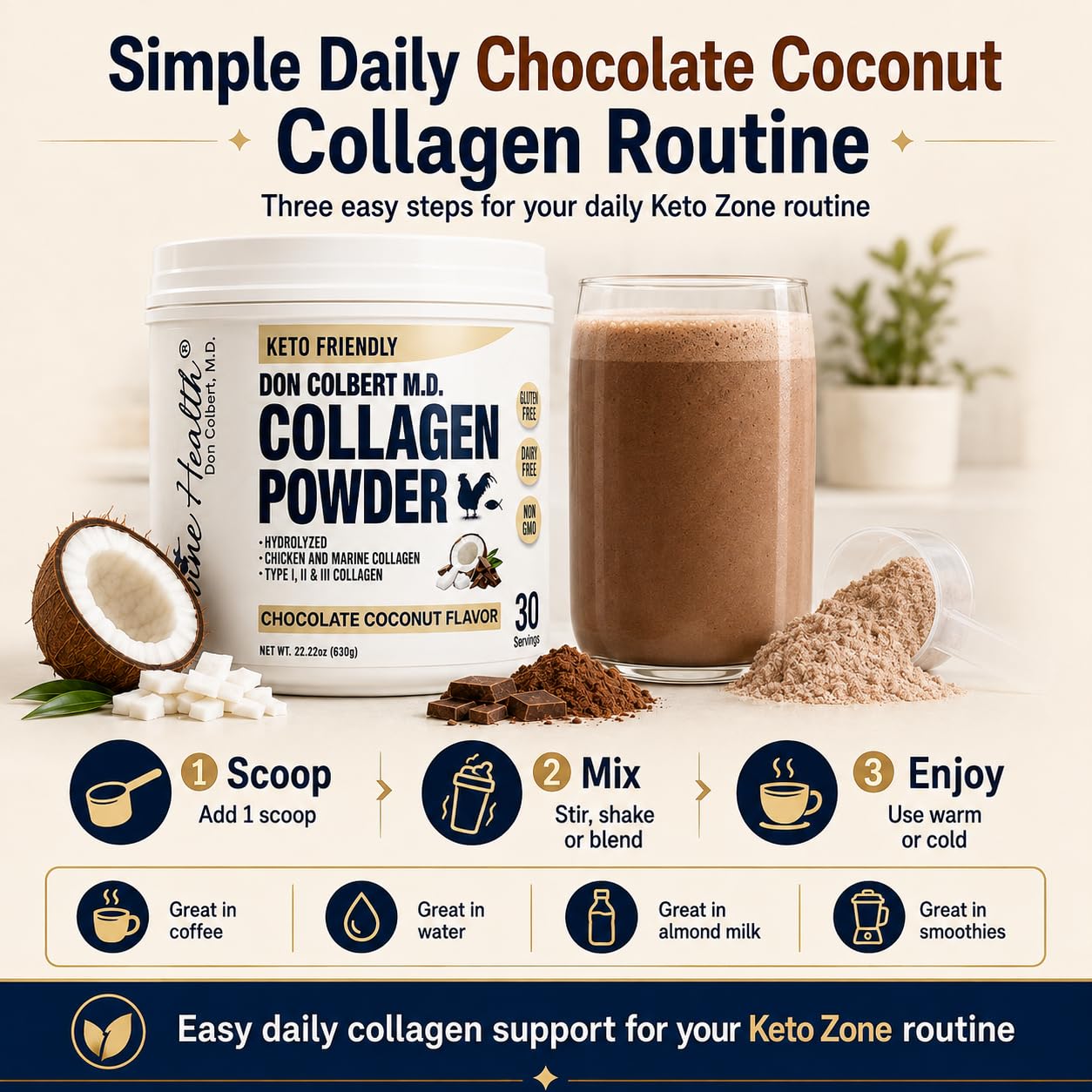 easy-to-use collagen powder for smoothies