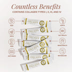 easy-to-use collagen powder packets