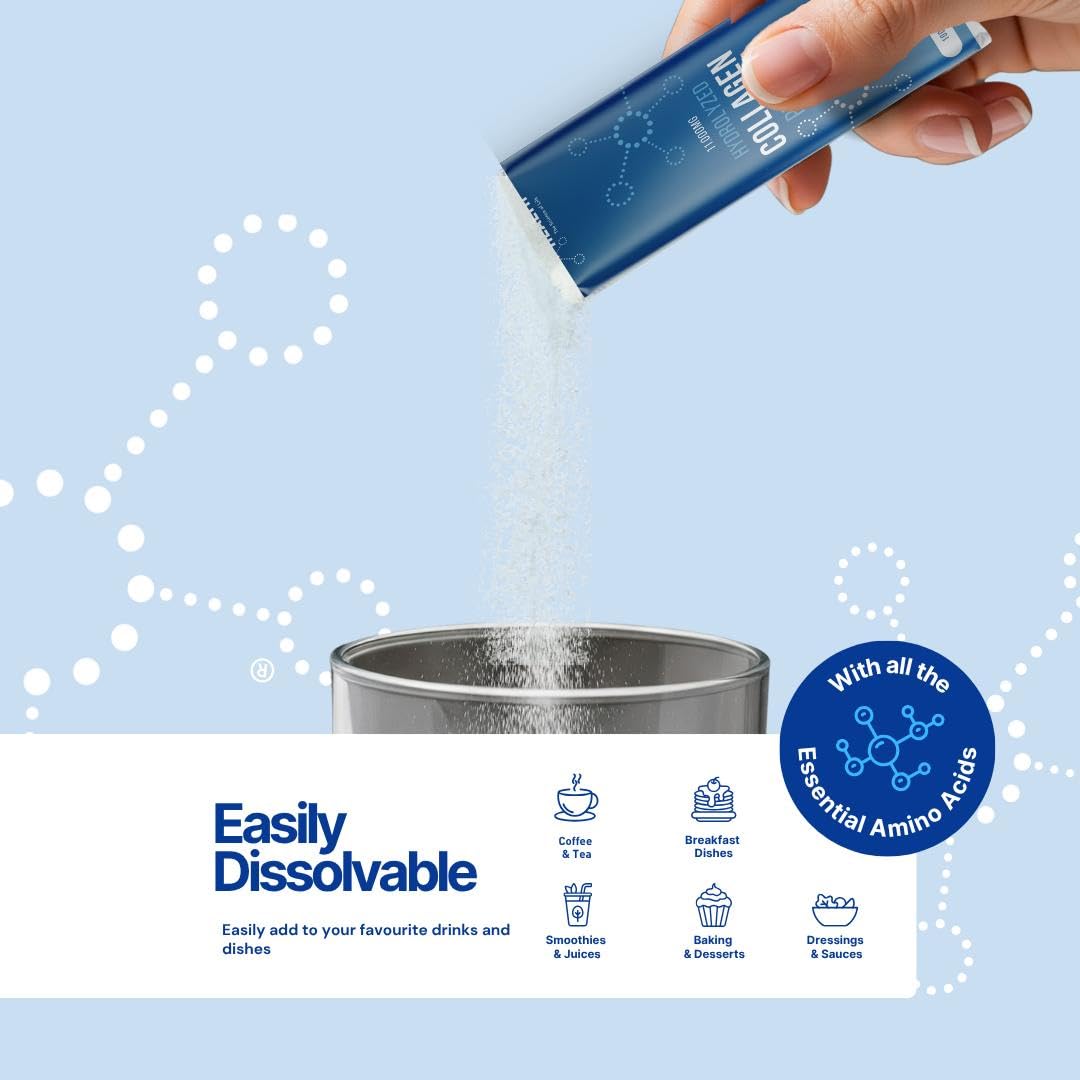 easy-to-use collagen powder sticks