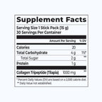 easy-to-use collagen stick packs