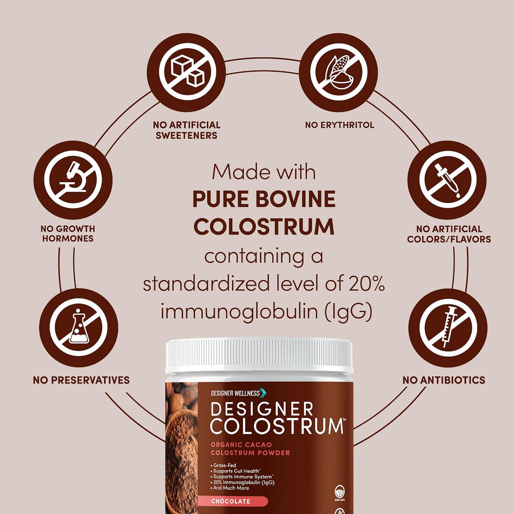 easy-to-use colostrum powder mix