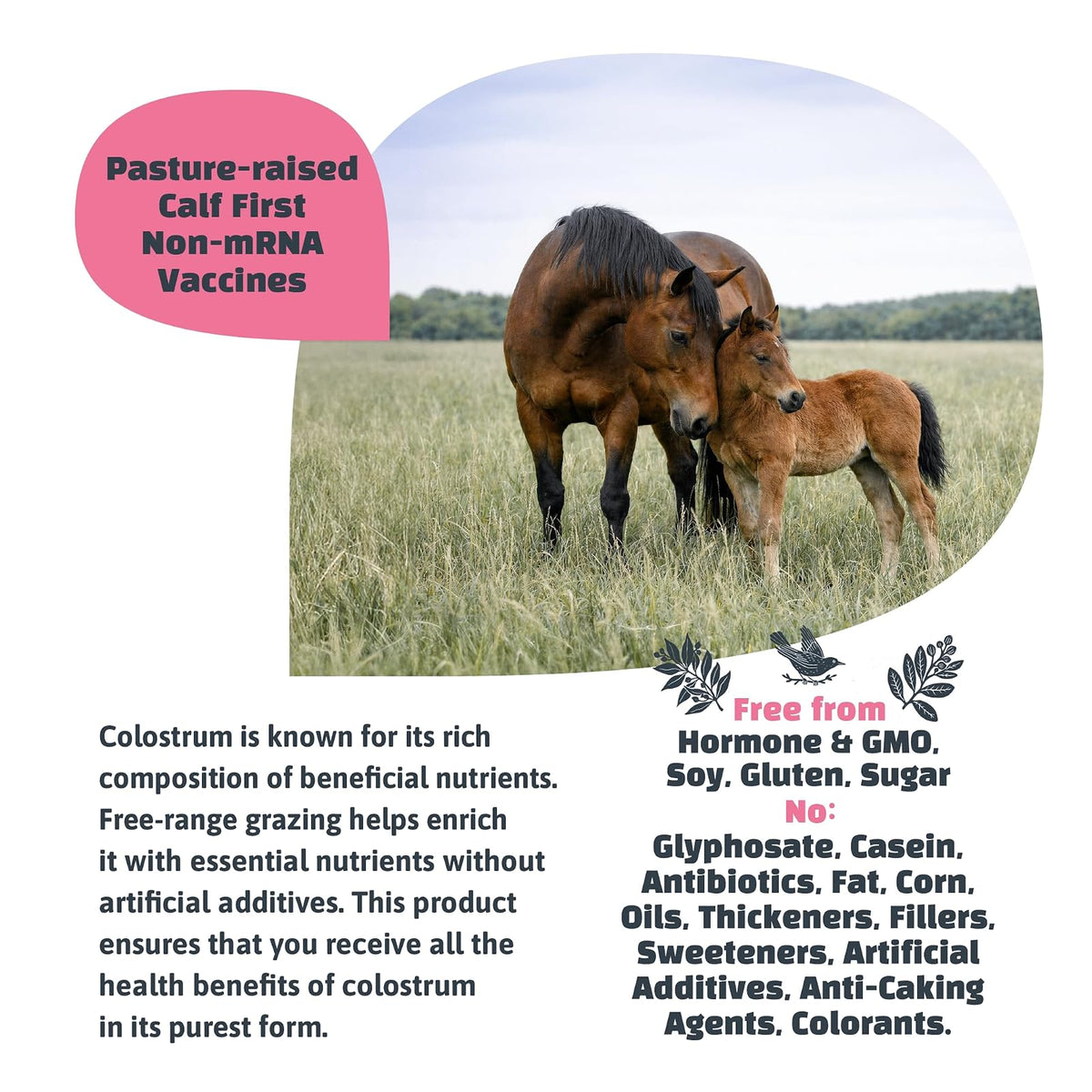 easy-to-use colostrum powder packets