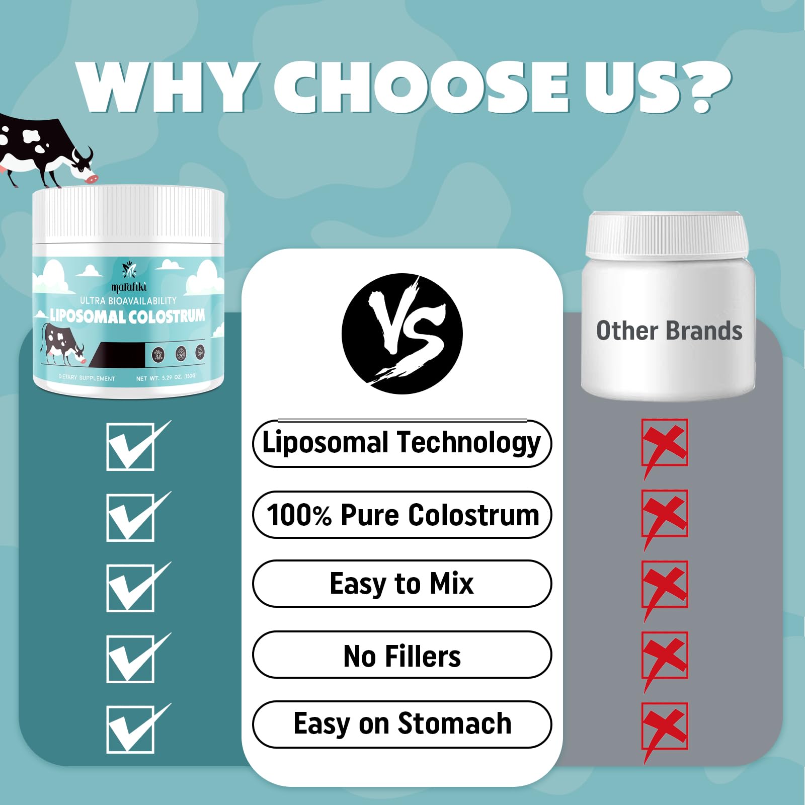 easy-to-use colostrum powder