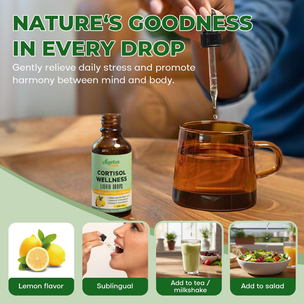 easy-to-use cortisol supplement drops