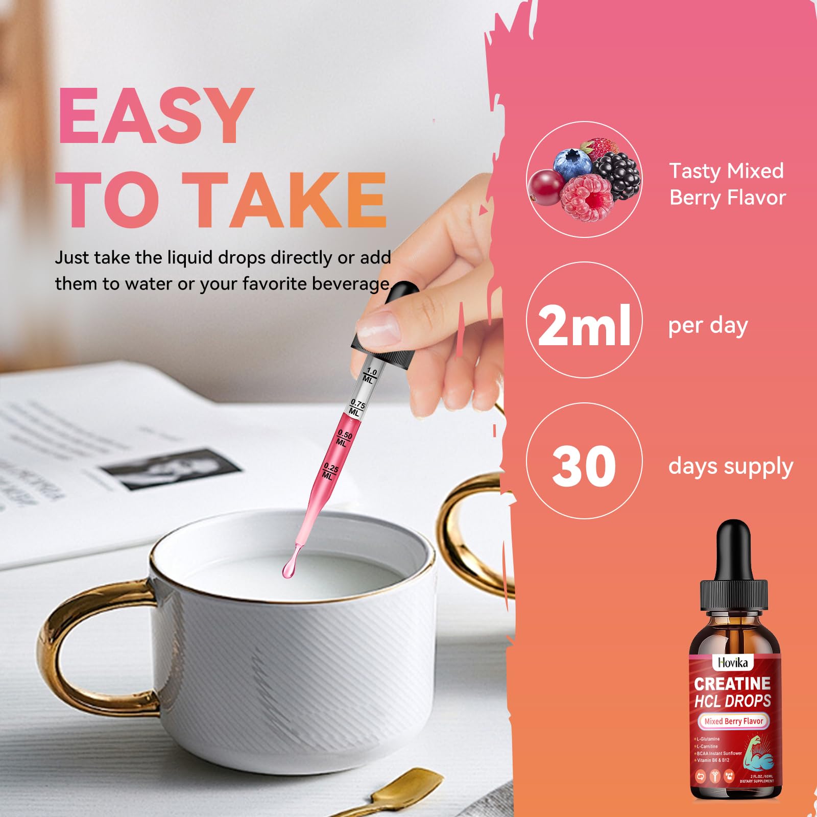 easy-to-use creatine liquid supplement