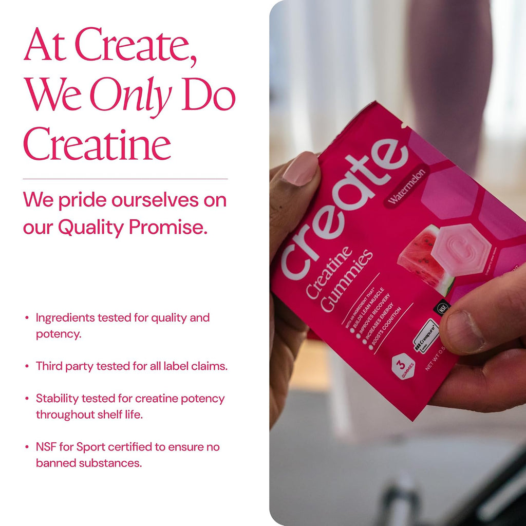 Easy-to-use creatine monohydrate supplements