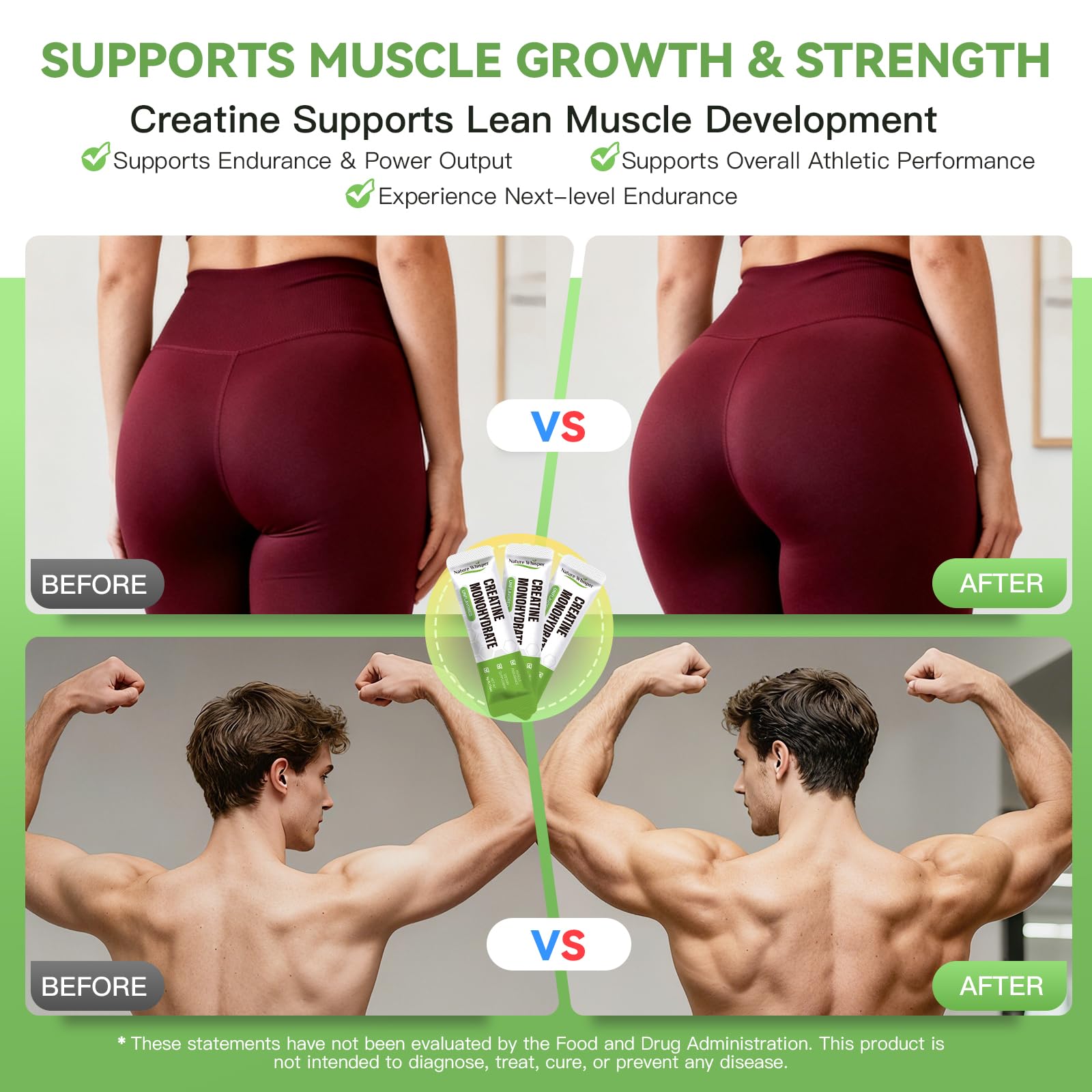easy to use creatine powder packets