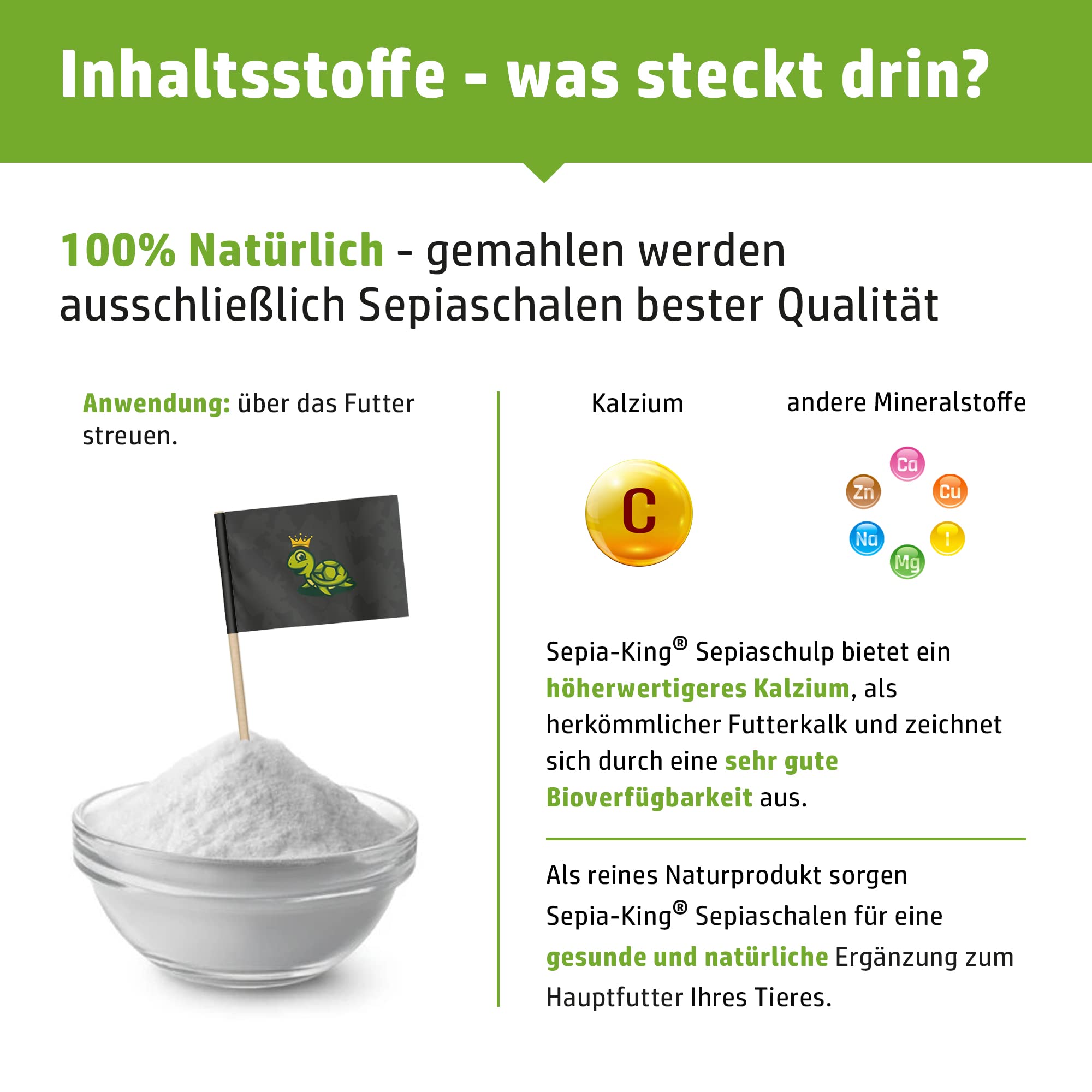 easy-to-use cuttlebone powder