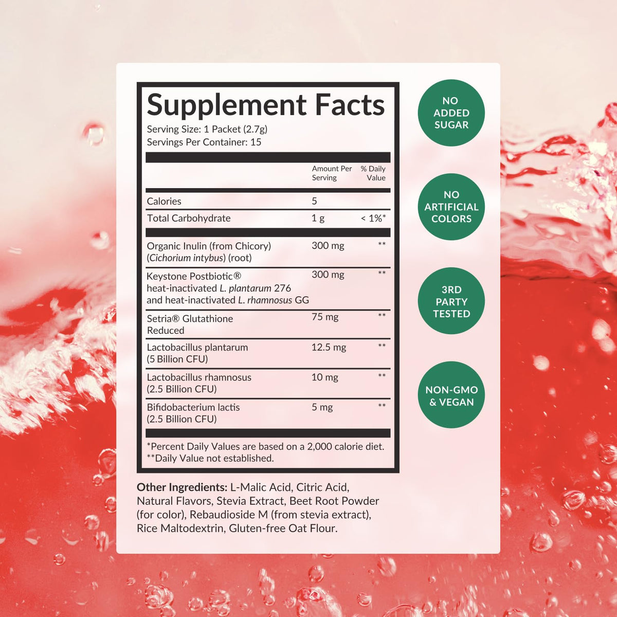 easy-to-use daily probiotic supplement