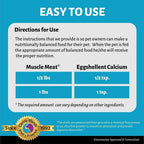easy-to-use eggshell powder for pets