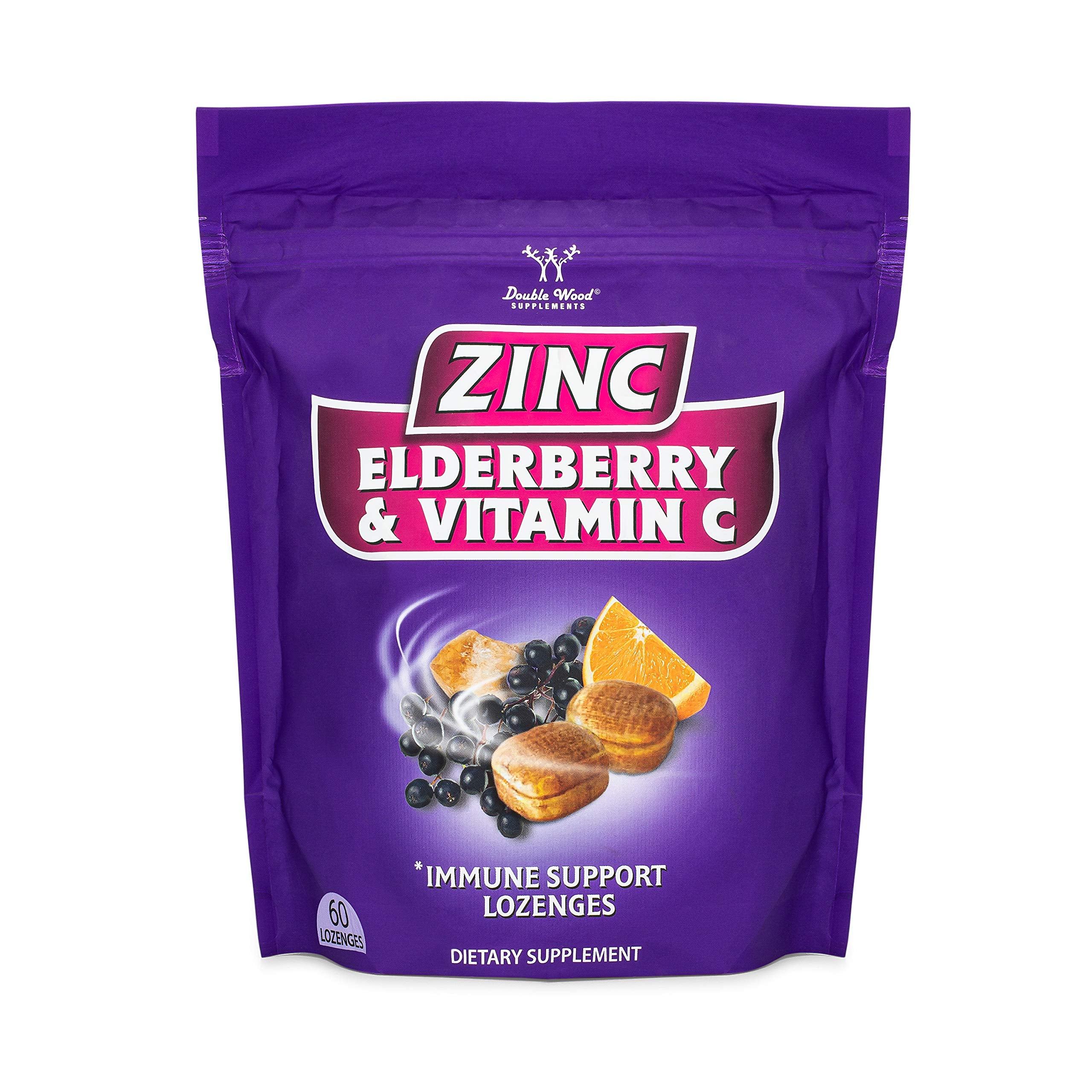 easy to use elderberry throat lozenges