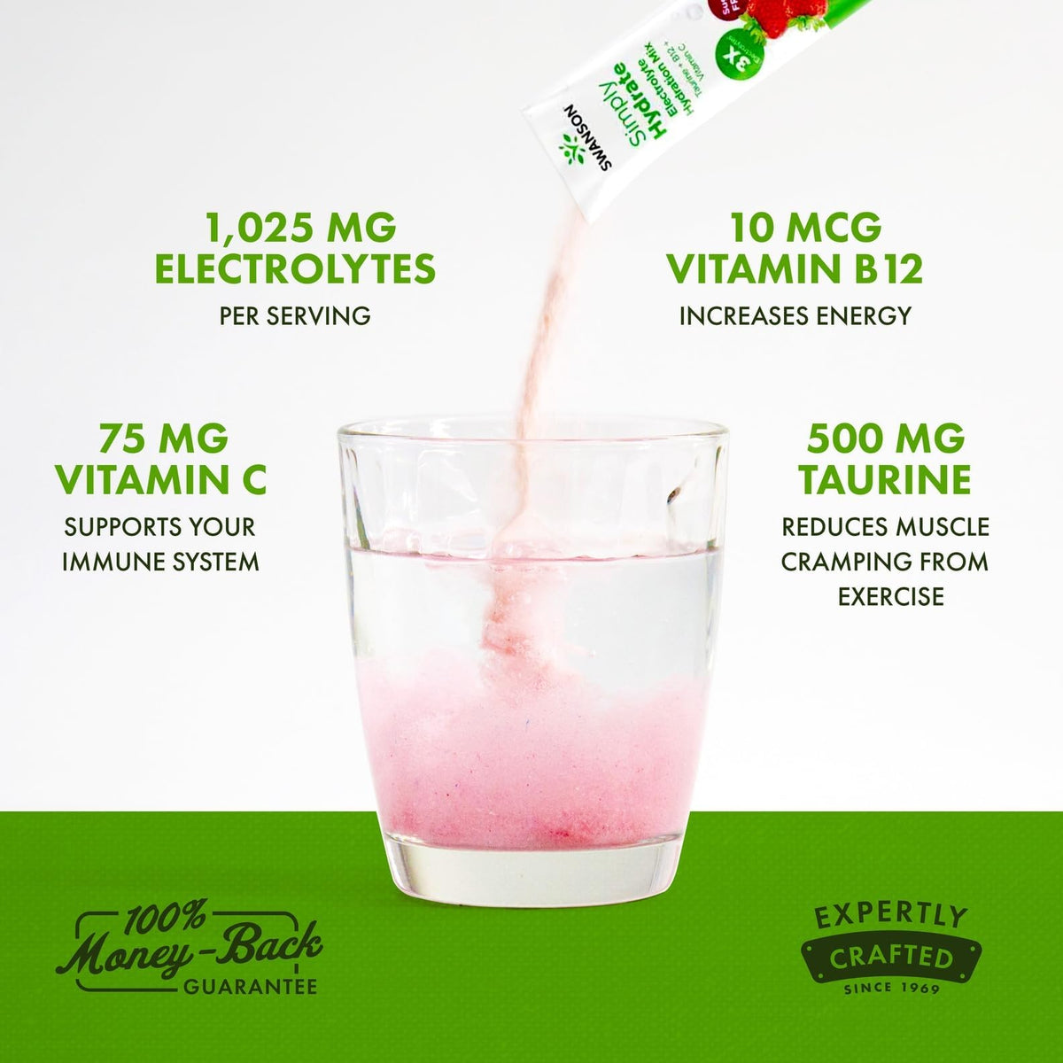 easy-to-use electrolyte drink mix