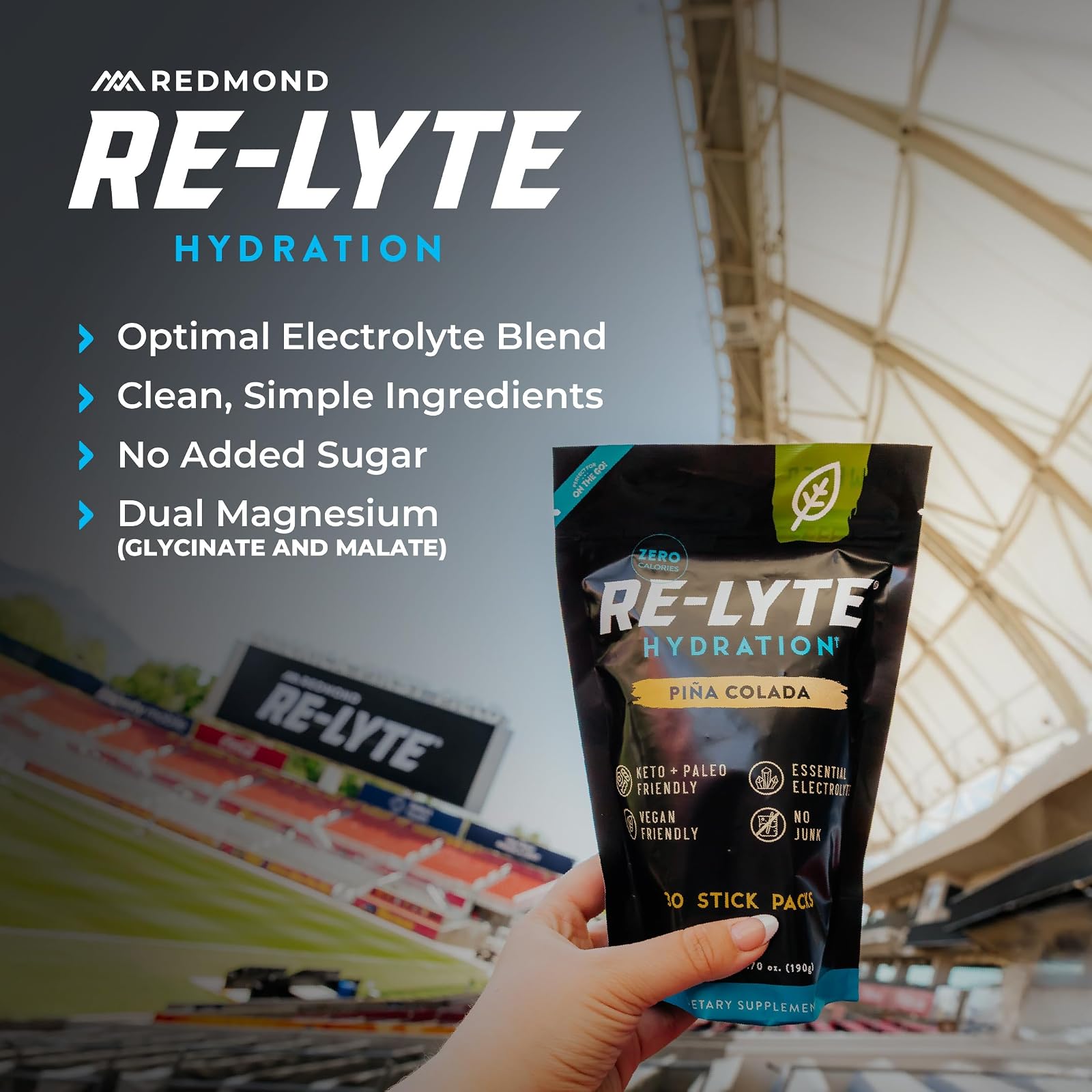 easy-to-use electrolyte drink packets
