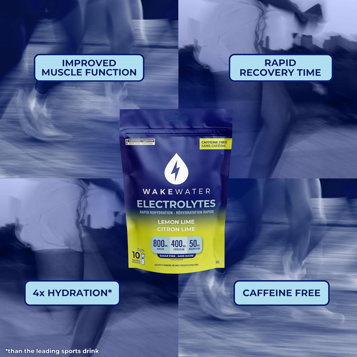 Easy-to-use electrolyte packets for daily use