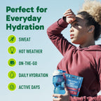 easy-to-use electrolyte powder for hydration