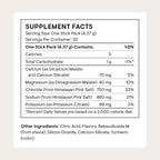 easy-to-use electrolyte powder packets
