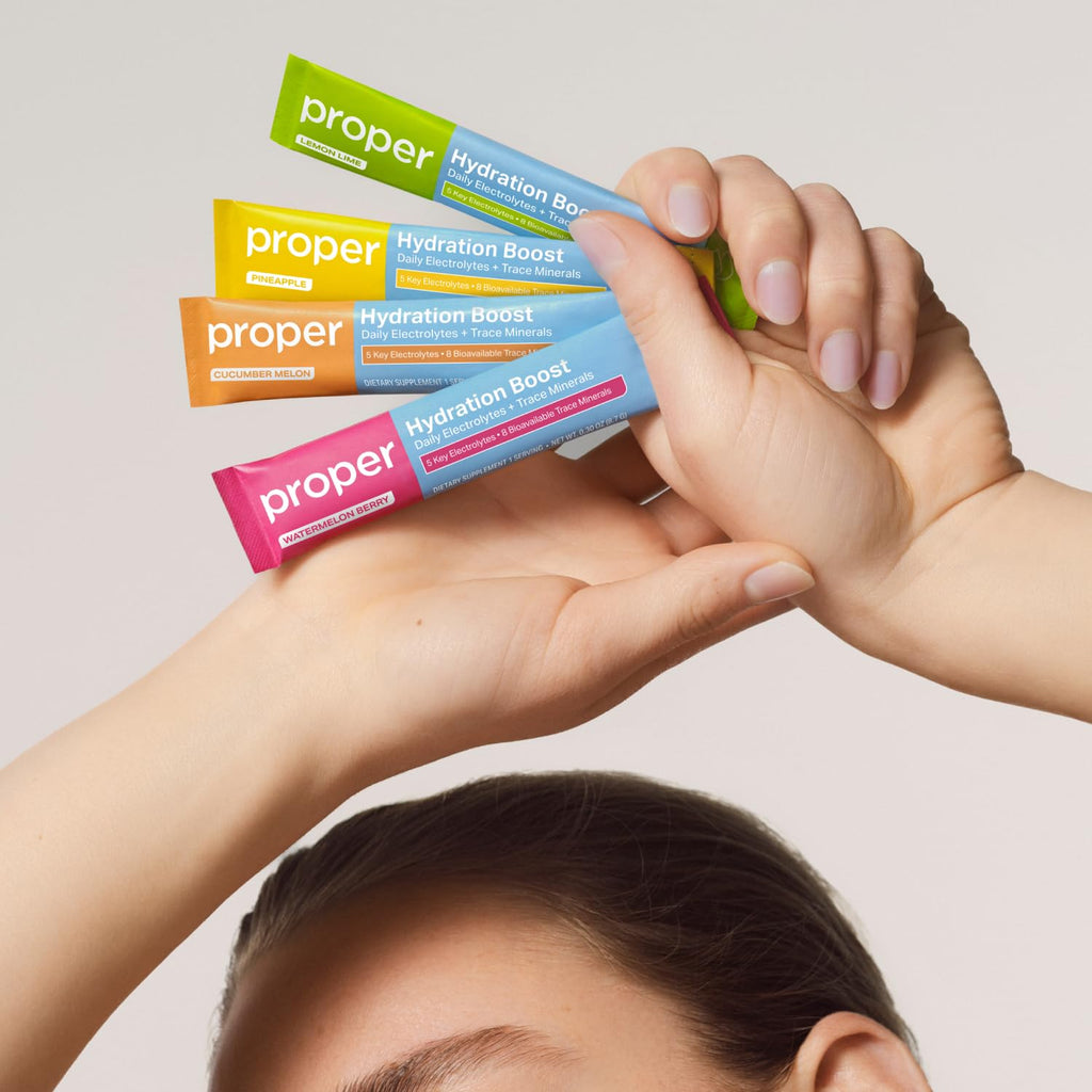 Easy-to-use electrolyte powder sachets