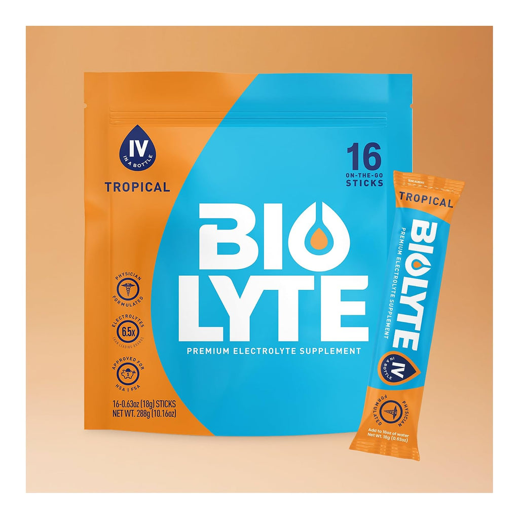 Easy-to-use electrolyte powder sticks