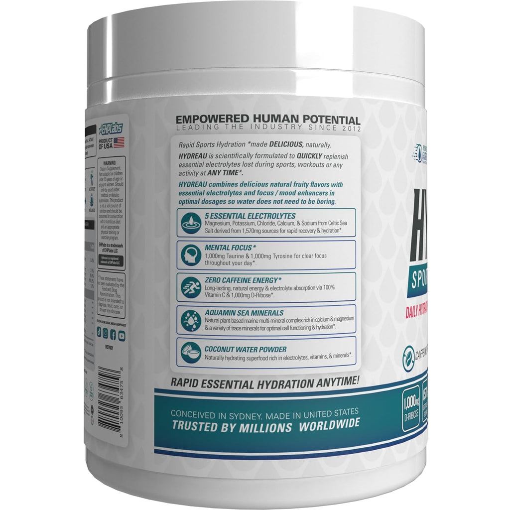 easy-to-use electrolyte powder supplement