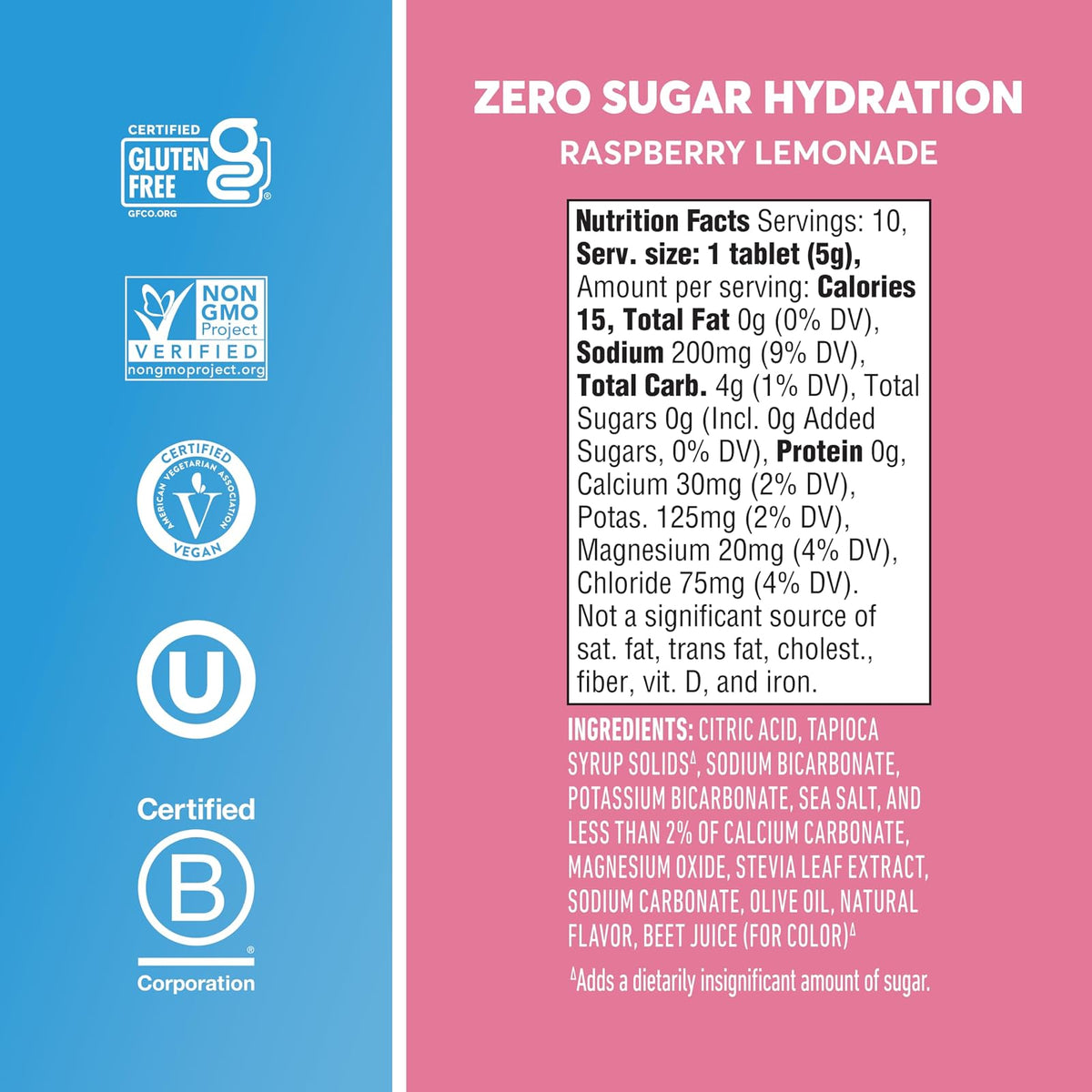 easy-to-use electrolyte tablets on-the-go