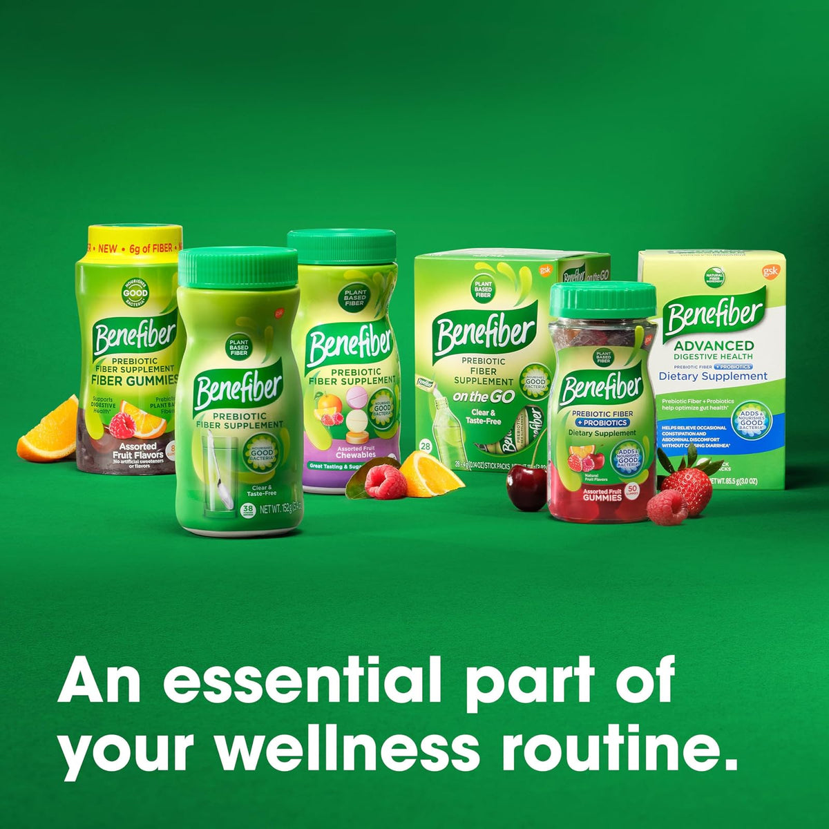 easy-to-use fiber supplement packs