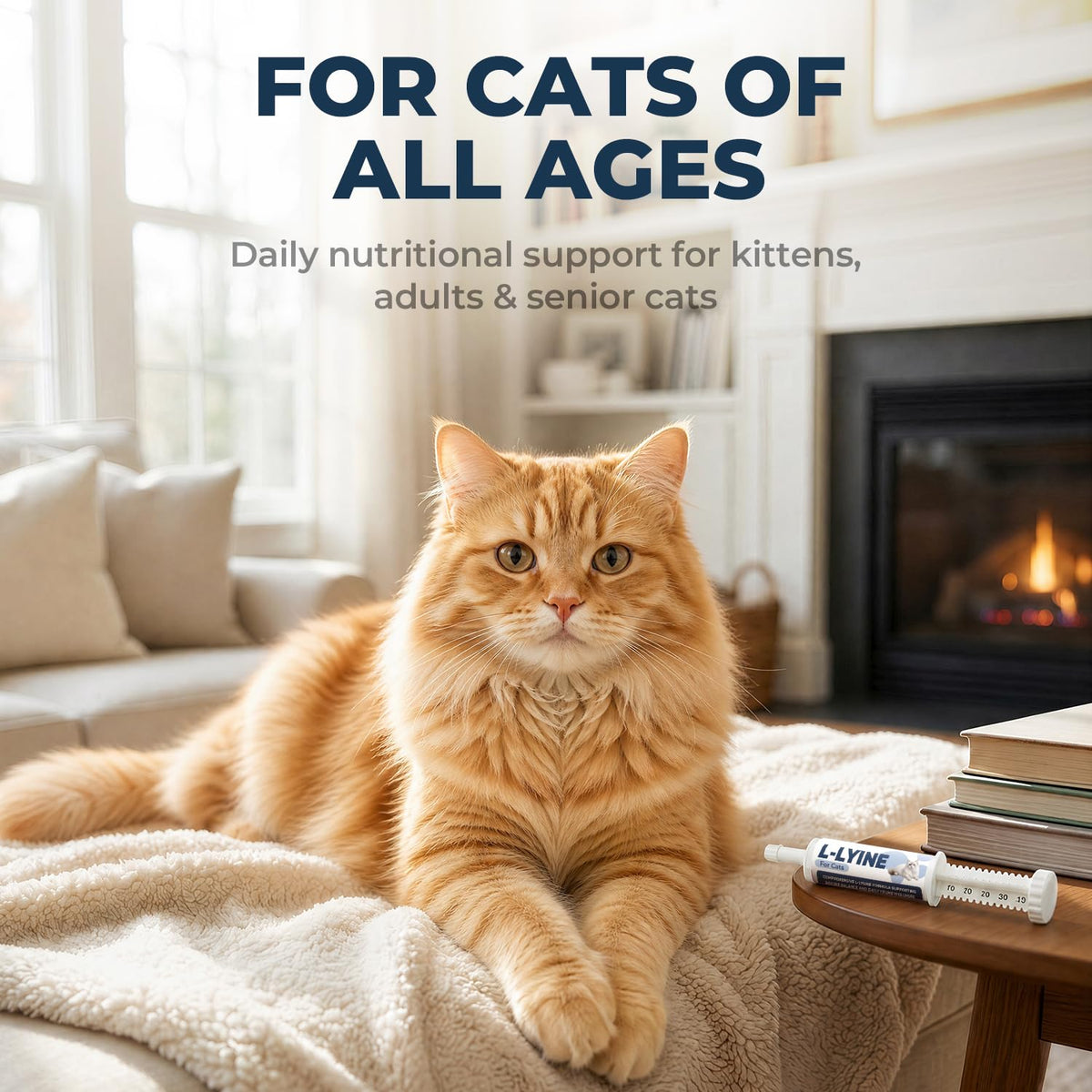Easy-to-use gel for cats
