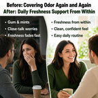 easy-to-use gel for freshening breath